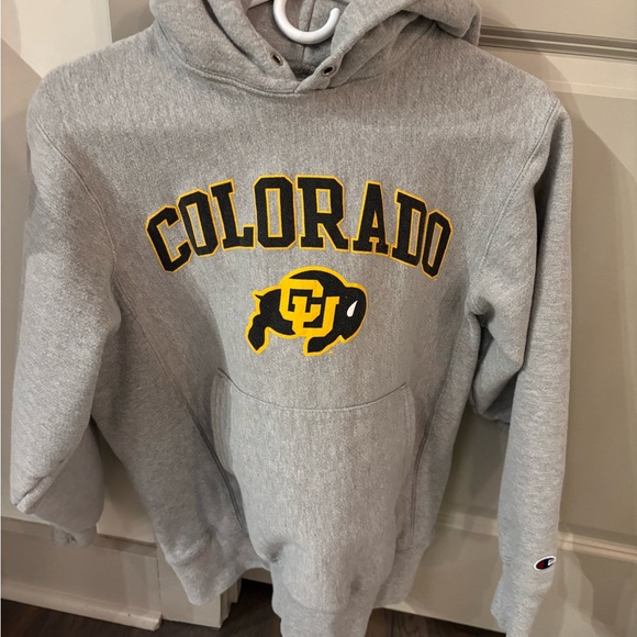 Champion | Shirts | Champion Colorado Boulder Gray Hoodie | Poshmark